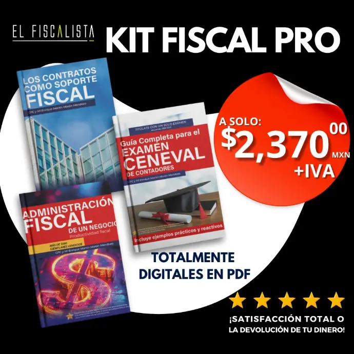 KIT FISCAL PRO | Centro Universitario Digital Morán y Cía